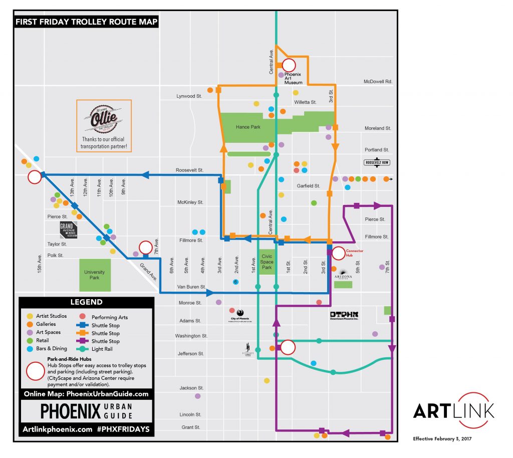 New First Fridays Trolley Routes to Provide Better Access